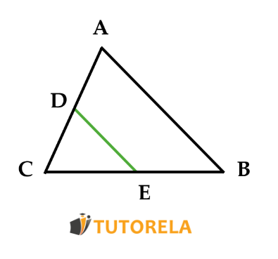 Segmento medio de un triángulo | Tutorela