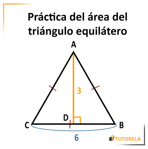 Área Del Triángulo Equilátero Tutorela